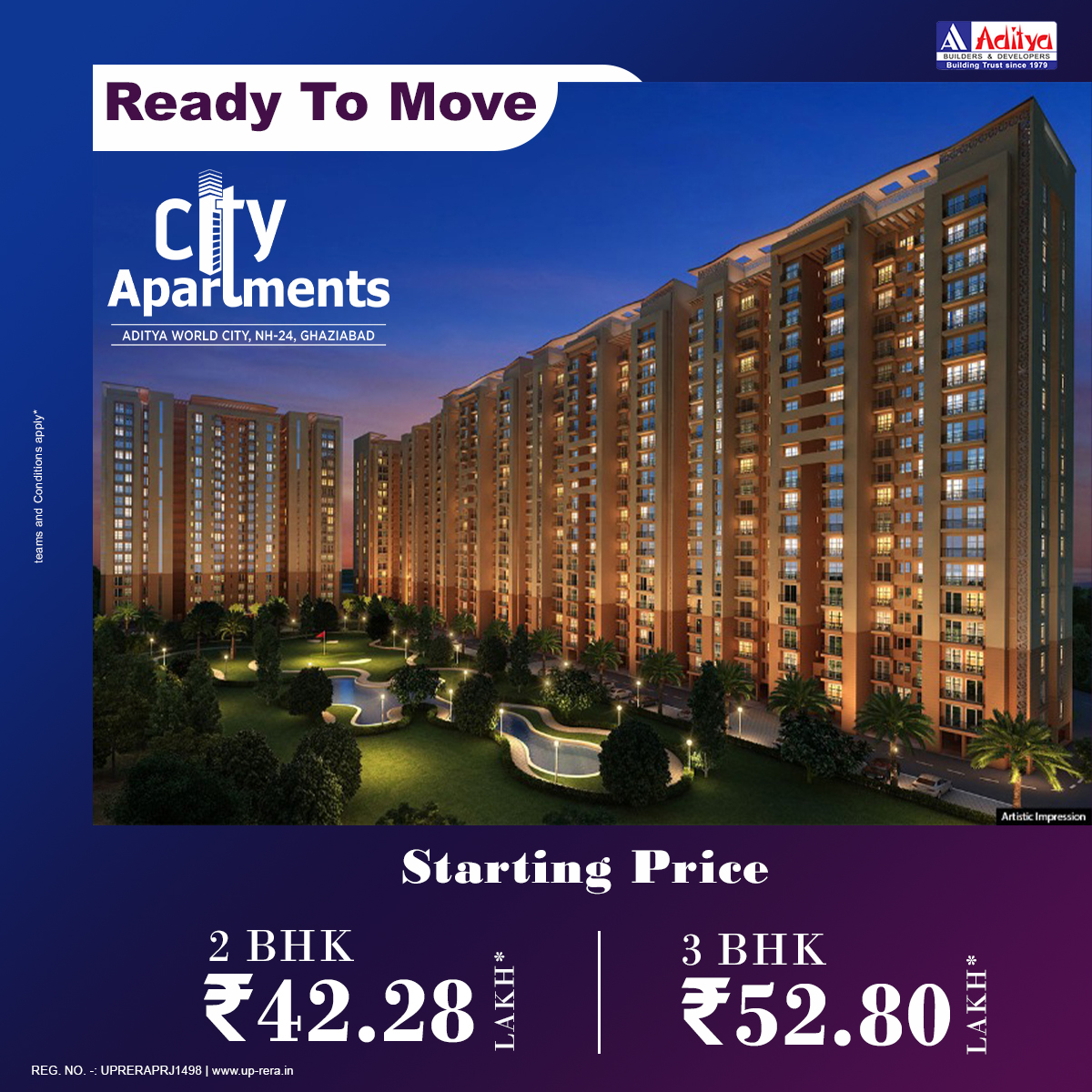 Aditya City Apartment NN 24 Ghaziabad